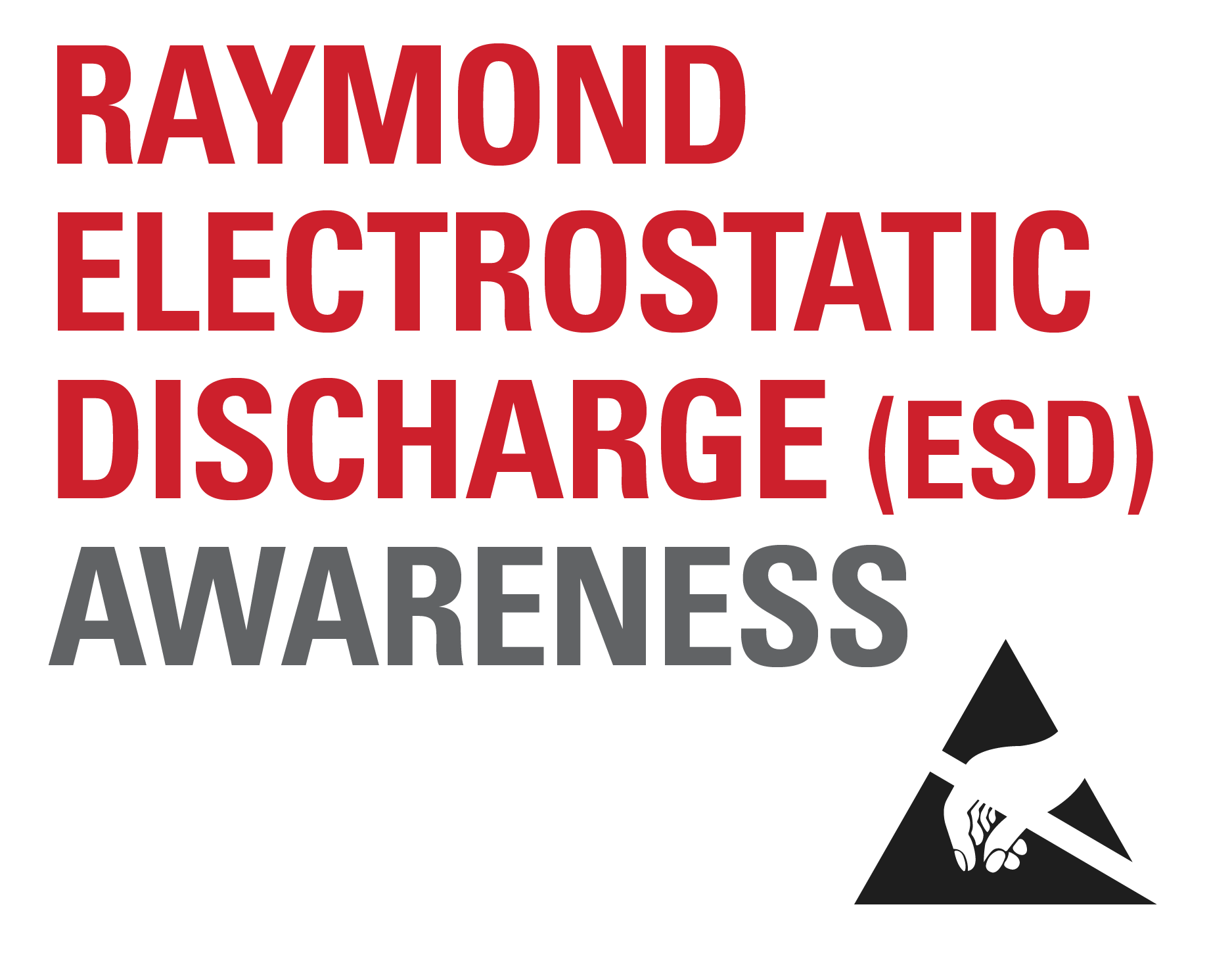Raymond Electrostatic Discharge (ESD) Awareness Training